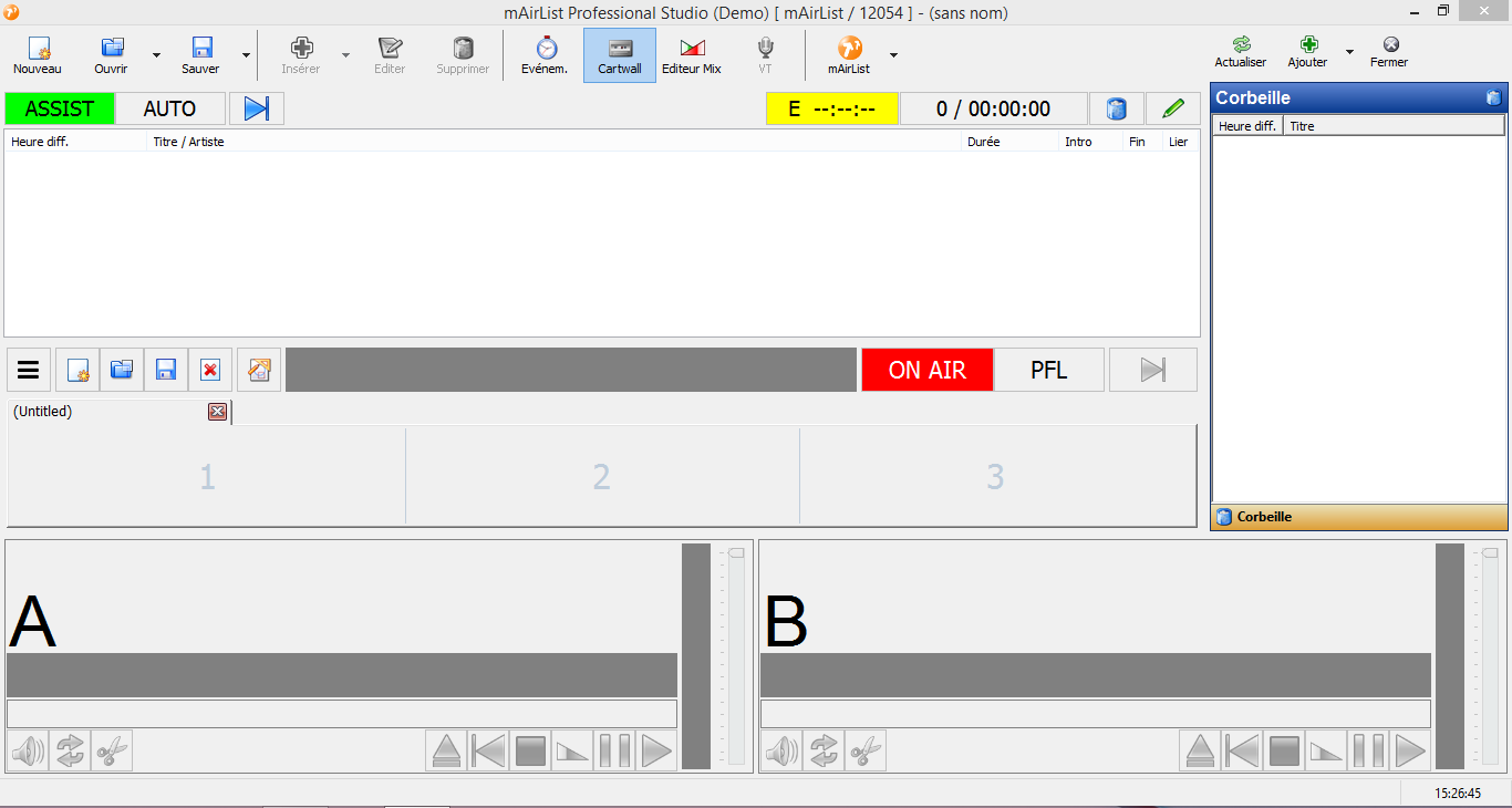 Diffuser avec mAirList – Centre d'aide RadioKing
